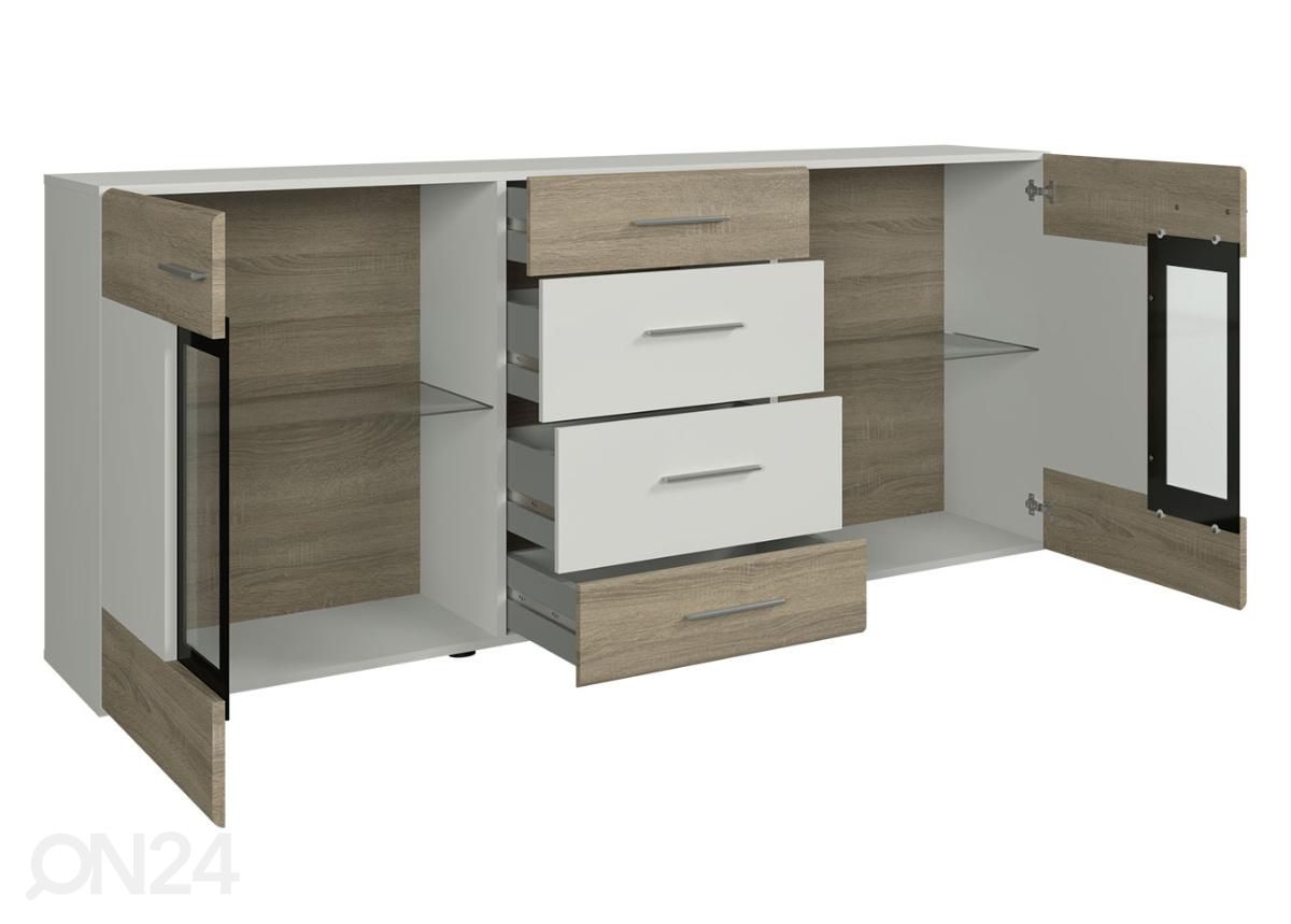 Kummut 169 cm + LED MN-406978 - ON24 Home & Living