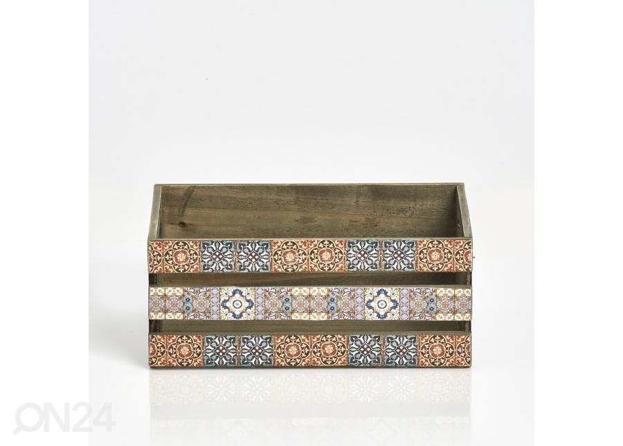 Puidust kast Mosaic GB-424106 - ON24 Home & Living