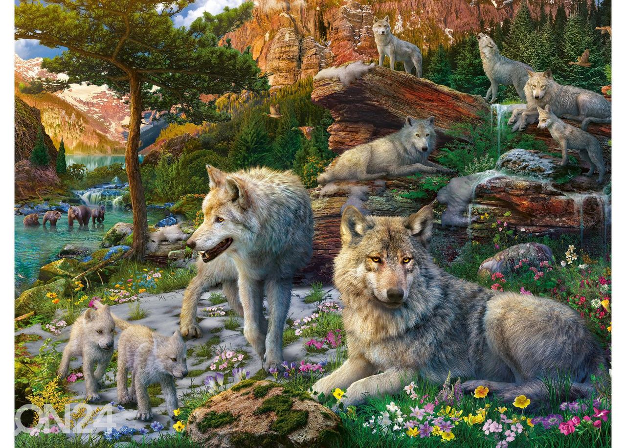 Pusle 1500 tk Hundid Ravensburger RO-455523 - ON24.ee Sisustuskaubamaja