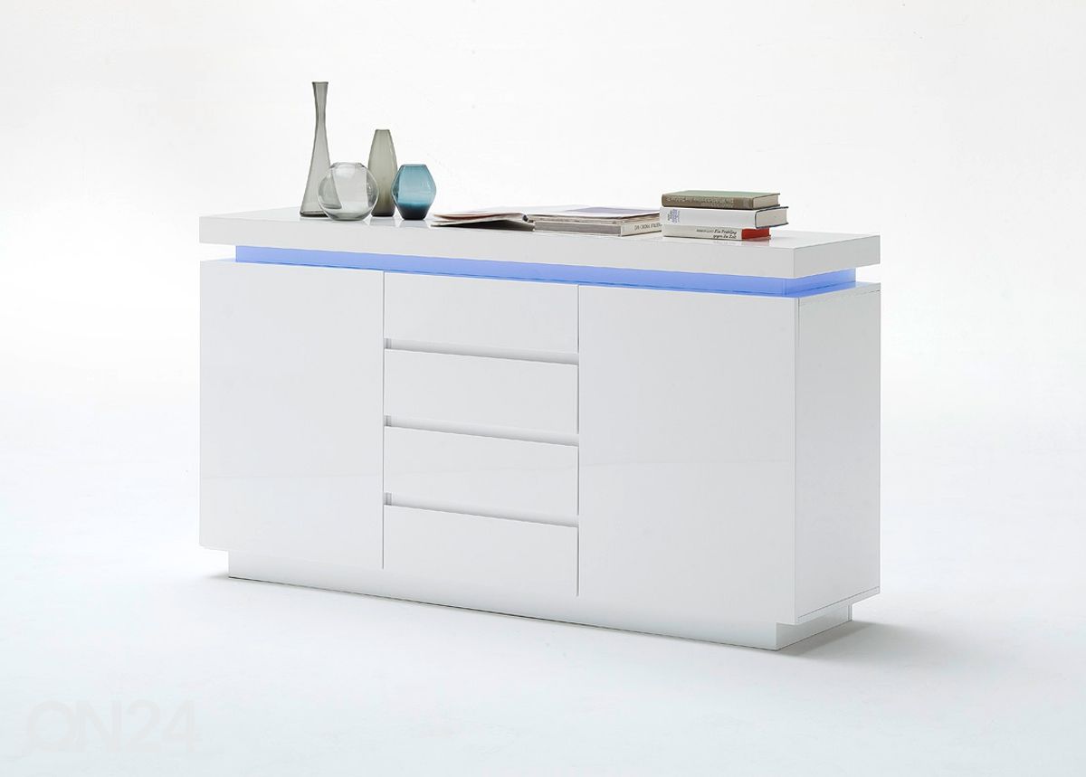 Valge Kummut LED valgustusega Ocean 48983WW8 CM-118174 - ON24 Home & Living