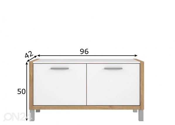 Esikukapp / pink BM-443274 - ON24 Home & Living