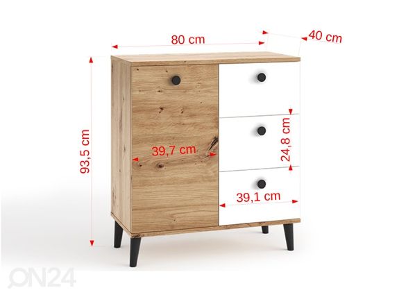 Kummut Cleveland L80 AI-438472 - ON24 Home & Living