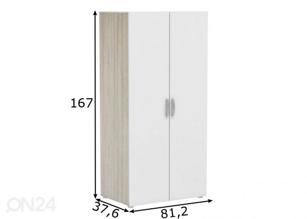 Riidekapp Nano CM-434319 - ON24 Home & Living