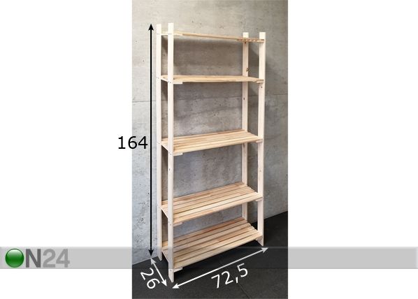 Riiul ON-70878 - ON24.ee Sisustuskaubamaja