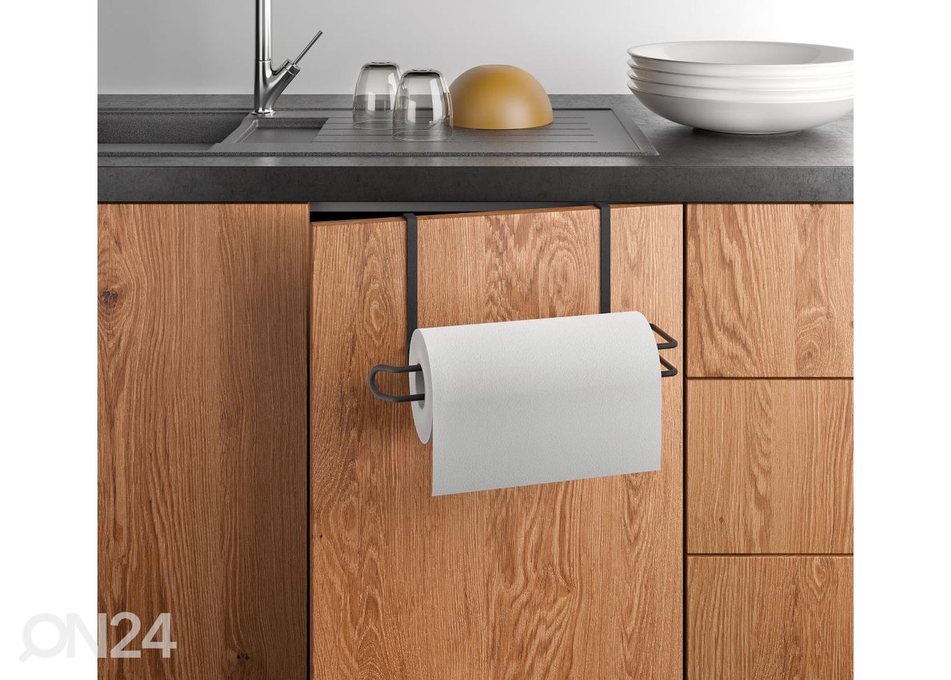 Majapidamispaberi hoidja Easy-Roll, 35x18x10 cm, must AS-459921 - ON24 ...