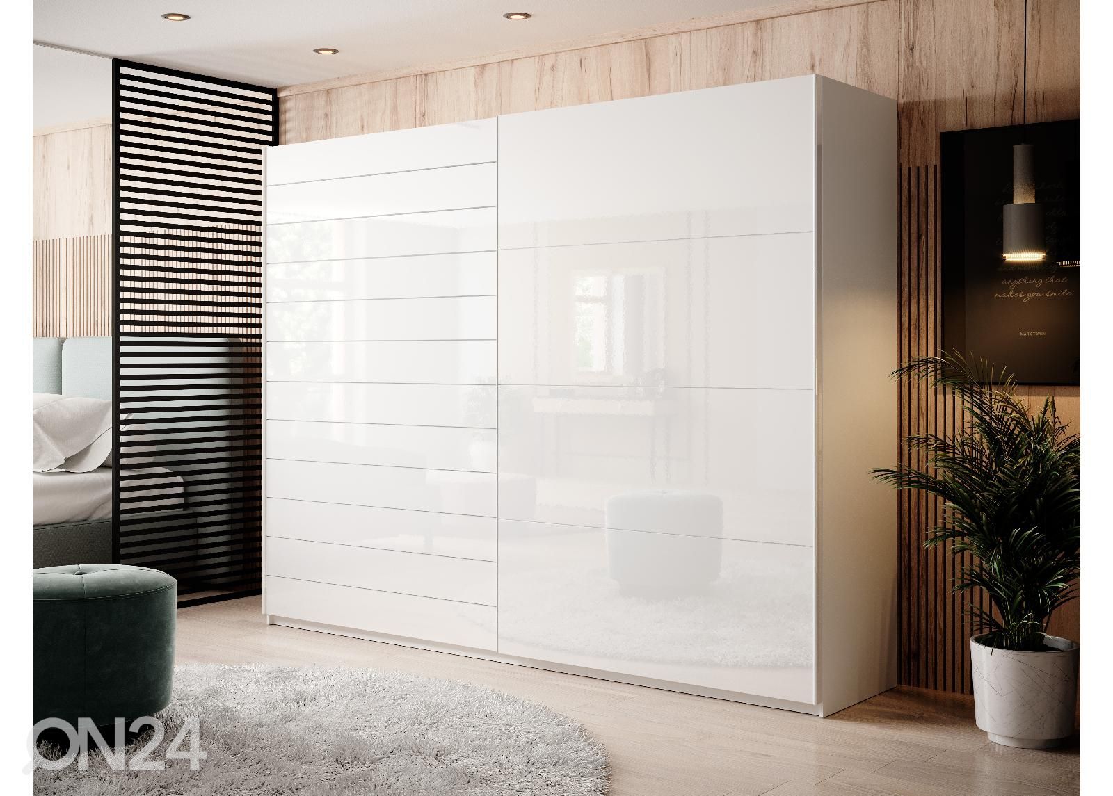 Lükandustega riidekapp 270 cm WS-440076 - ON24.ee Sisustuskaubamaja